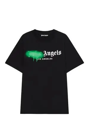 Palm Angels Spray La T-shirt - Black