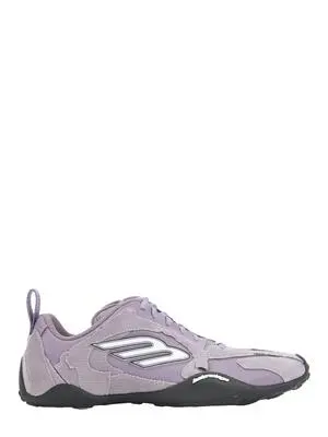 Balenciaga Lilac Leather Monday Ultra Sneakers - Multicolor