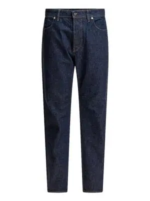 Stone Island Straight Leg Five Pocket Denim Jeans - Multicolor