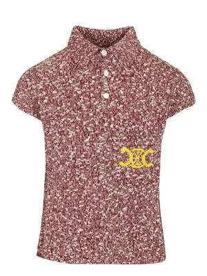 Celine Mouline Cotton Polo Shirt - Multicolor