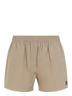 Miu Miu Cotton Shorts - Green