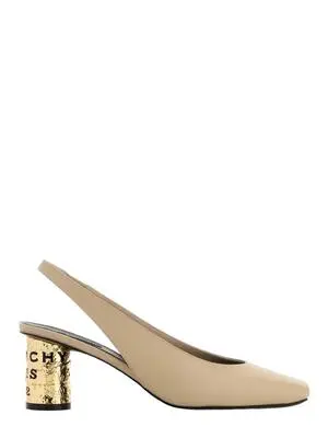 Givenchy Leather Tape Pumps - Brown