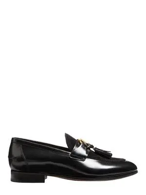 Valentino Garavani Tassel Detail Leather Loafers - Multicolor