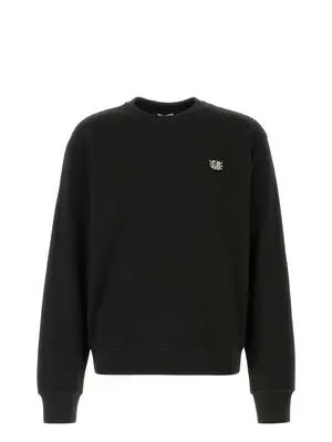 Kenzo Crewneck Sweatshirt With Logo - Black
