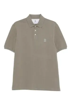 Brunello Cucinelli Polo Shirts - Green