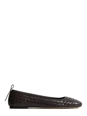 Bottega Veneta Leather Ballet Flats - Multicolor