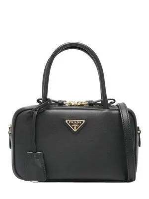 Prada Top Handle Bag - Black