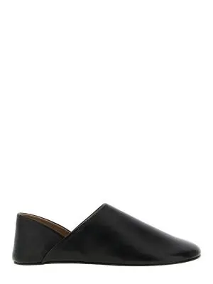 JW Anderson Babouche' Nappa Leather Mules - Black