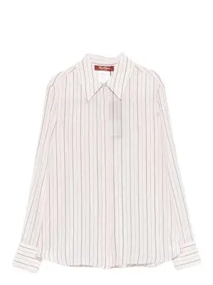 MAX MARA MAX MARA STUDIO Striped Silk Shirt