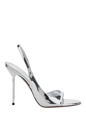 Paris Texas PARIS TEXAS Lidia Slingback Metallic Leather Heels Multicolor