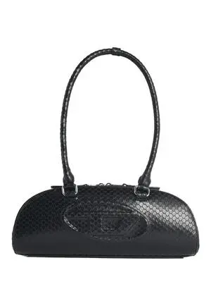 DIESEL® 1dr Dome-bowling Leather Bag - Black