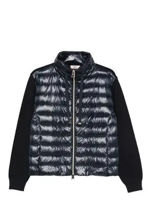 Herno HERNO Quilted Down Jacket With Ribbed Cuffs Multicolor