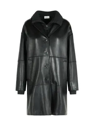 P.a.r.o.s.h Lambskin Jacket - Black