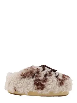 Moon Boot Faux Fur Low Sandals - Multicolor