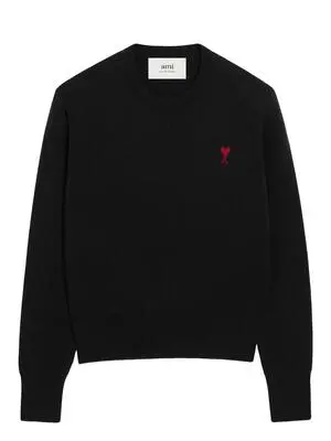 AMI Paris De Coeur Wool Sweater - Multicolor