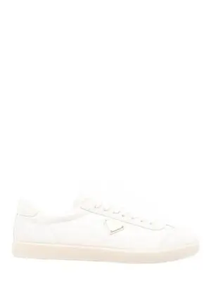 Prada Leather Low-top Sneakers - White