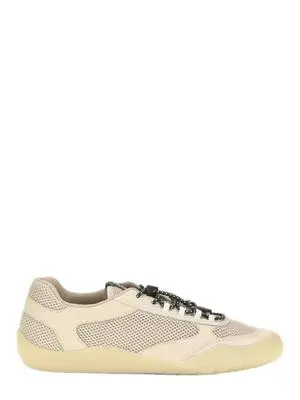 Prada Leather Low-top Sneakers - White