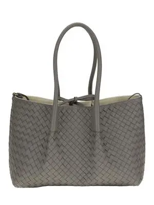 Bottega Veneta Bottega Veneta Pinacoteca Tote Bag Gray
