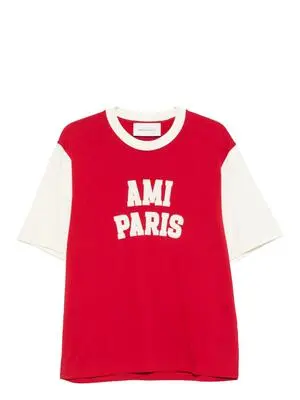 AMI AMI PARIS Logo Cotton T-Shirt