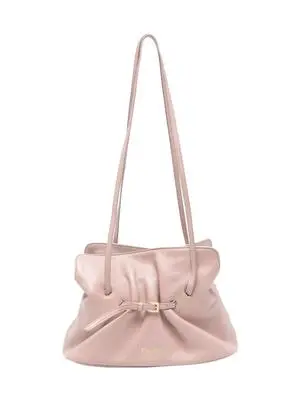 Prada Gathered Detail Shoulder Bag - Pink