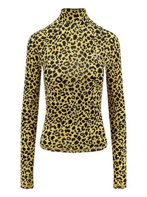 Coperni COPERNI Animal Print Viscose Top Multicolor