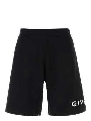 Givenchy GIVENCHY Cotton Shorts With Logo Detail Multicolor