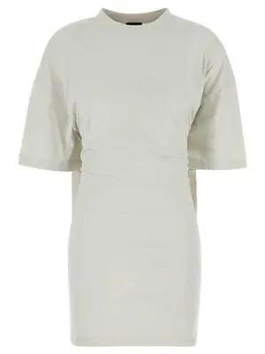 Balenciaga Cotton T-shirt Dress - Gray