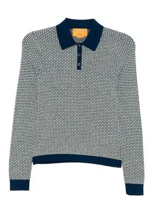 Guest In Residence Pique Cashmere Polo Shirt - Multicolor