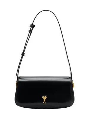 AMI Paris AMI PARIS Paris Leather Shoulder Bag Multicolor