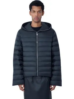 Moncler Hooded Quilted Jacket - Black