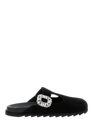 ROGER VIVIER Embellished Buckled Sandals - Multicolor