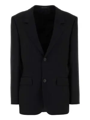 Balenciaga Wool Blazer - Black