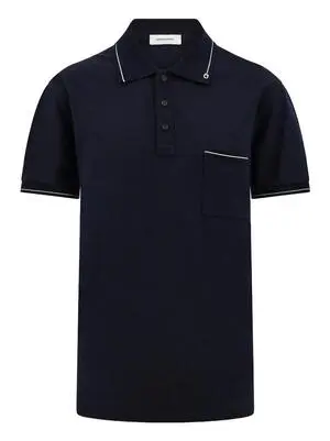 FERRAGAMO Polo Shirts - Blue