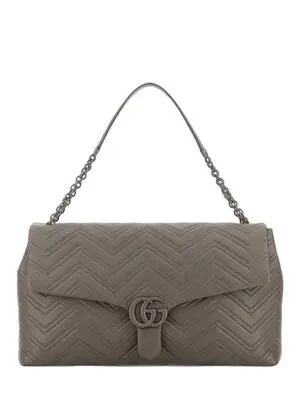 Gucci Gucci Marmont Shoulder Bag Gray