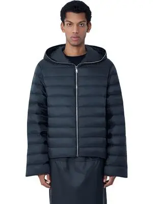 Moncler Hooded Quilted Jacket - Black