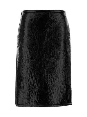 Gucci Leather Skirt - Black