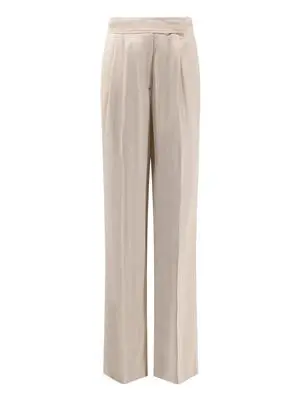 Etro ETRO Viscose Trousers Cream