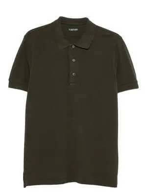 TOM FORD Polo Shirts - Green