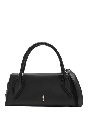 CHRISTIAN LOUBOUTIN Calfskin Handbag - Black