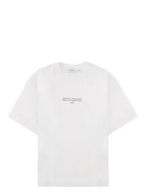 Off-White T-shirt Con Logo - White