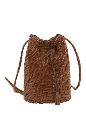 DRAGON DIFFUSION Dragon Diffusion Pompom Double Jump Bucket Bag