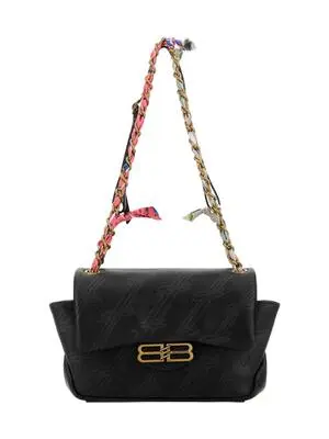 Balenciaga Printed Leather Mini Darling Shoulder Bag - Multicolor