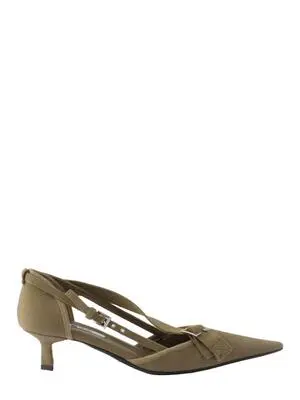 Prada Prada Canvas Pumps Multicolor
