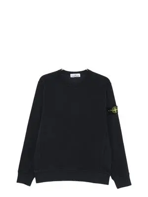Stone Island Logo Cotton Sweatshirt - Multicolor