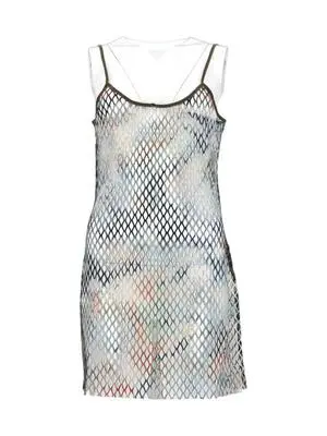 DIESEL® Printed Mesh Dress - Multicolor