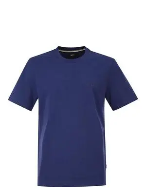 BOSS Cotton Jersey T-shirt With Logo - Multicolor