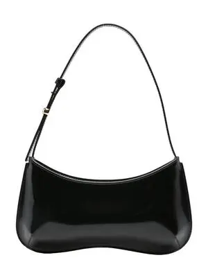 Jacquemus Calf Leather Shoulder Bag - Black