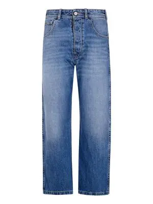 MAISON MARGIELA 5 Pockets Denim Pants - Blue