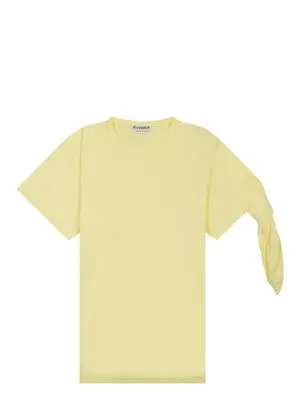 JW Anderson J.W. Anderson T-Shirt With Knot Detail Yellow