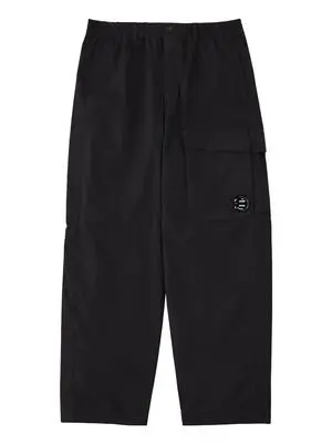 C.P. COMPANY Cargo Pants With Logo Patch - Black